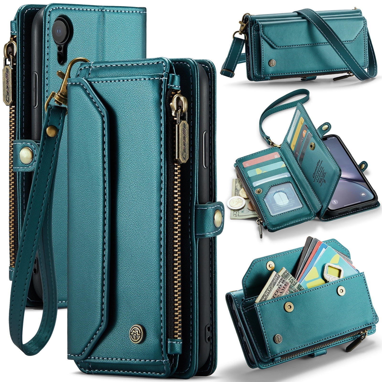 Click here for Gogusnity Crossbody For Iphone Xr Case Wallet【rfid... prices