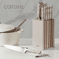 CAROTE Professional Chef's 11PCS Knife Set, Stainless Steel, Ergonomic ...