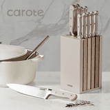 CAROTE Professional Chef's 11PCS Knife Set, Stainless Steel, Ergonomic ...