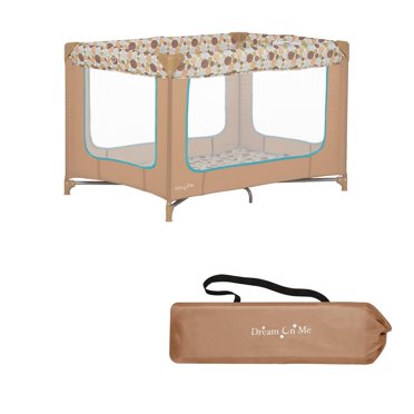 Dream On Me Ziggy Square Playard with Canopy - Walmart.com