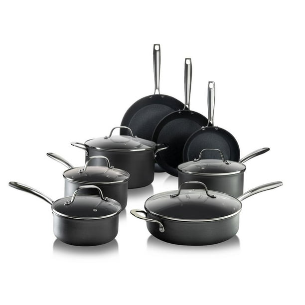 Granitestone Pro Hard Anodized Pots And Pans 13 Piece Premium Chefs