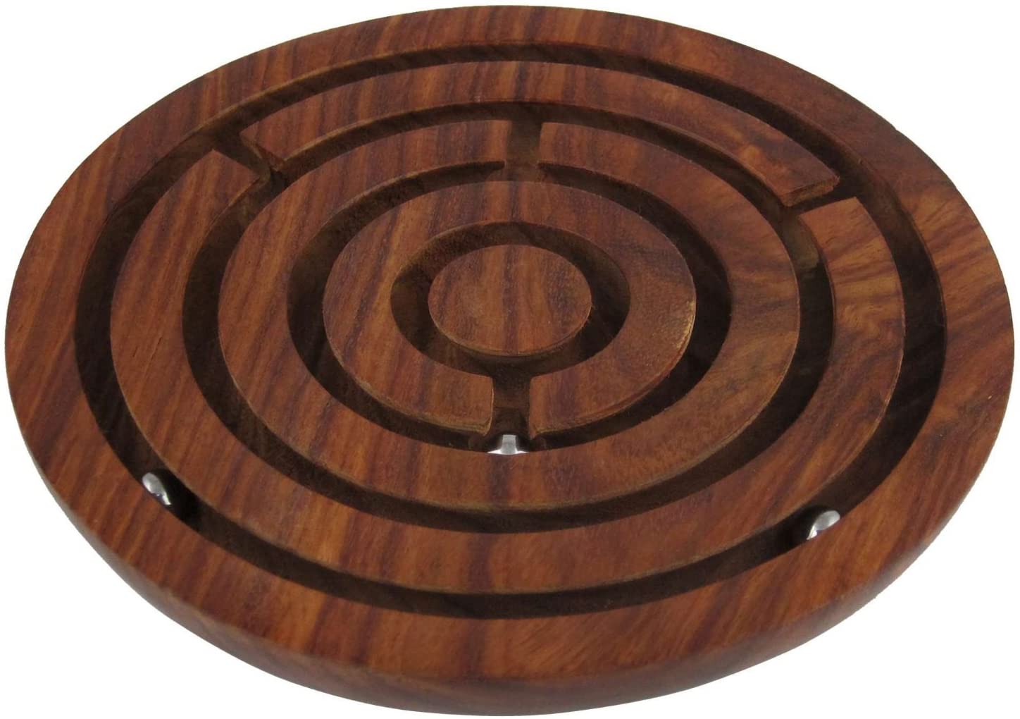 Thor Wooden Labyrinth Board Game Ball in Maze Puzzle Handcrafted ...