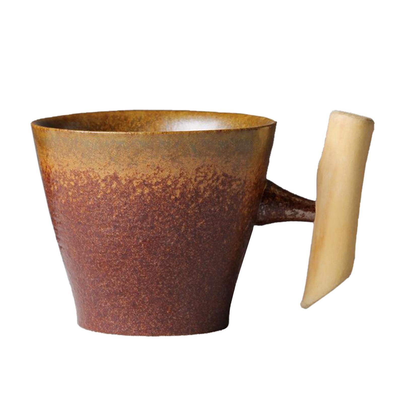 Ceramic Mug, 300 Ml / 360 Ml / 330 Ml Mugs with Wooden Handle ...