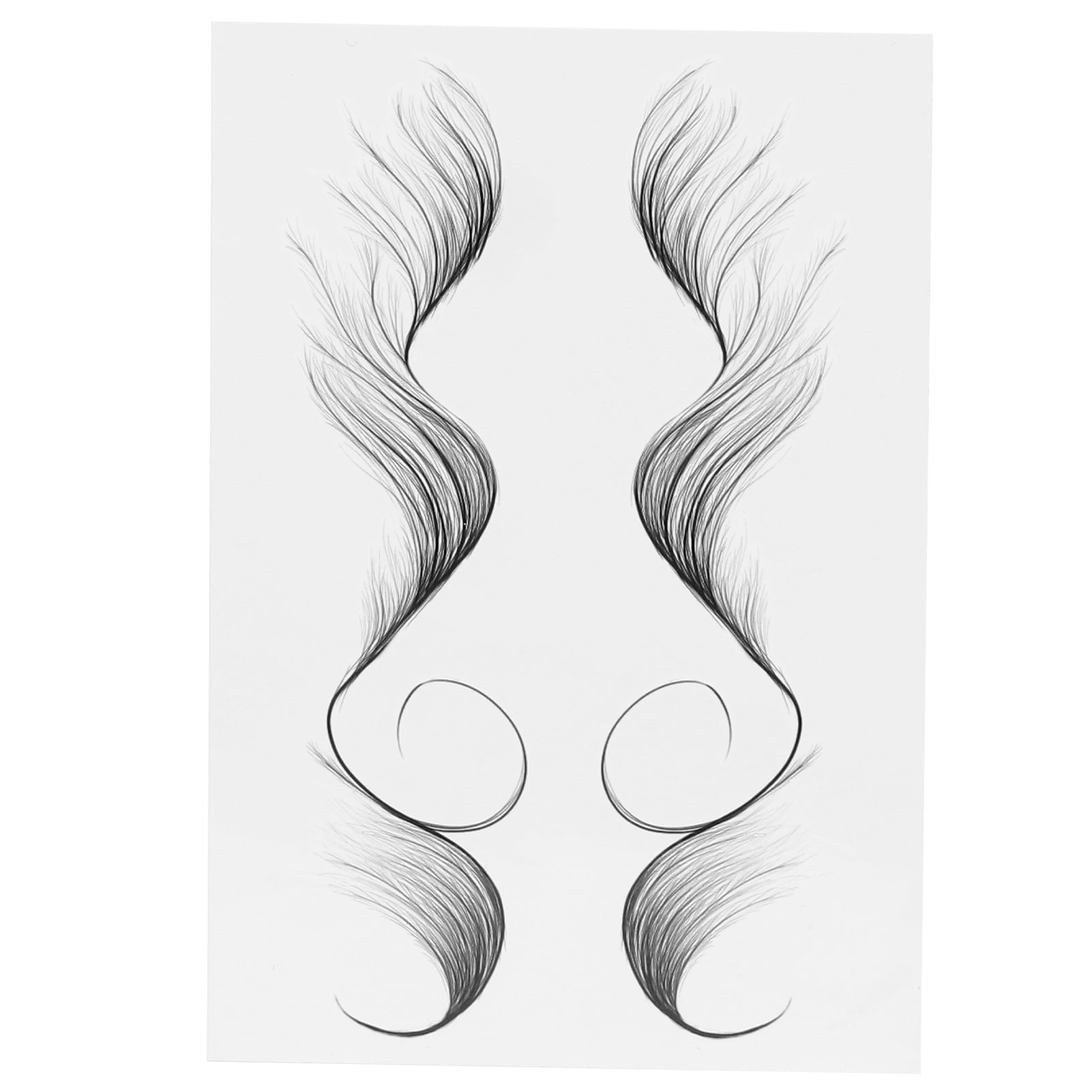 LYUMO Edge Hair Sticker,Hair Sticker Edges Hairstyles Edge Hair ...