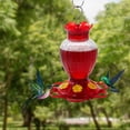 Hummingbird Feeder 20 oz [Set of 2] Plastic Hummingbird Feeders for ...