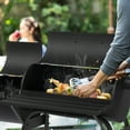 Seizeen Outdoor Charcoal Grill & Smoker, Portable BBQ Cooker with ...
