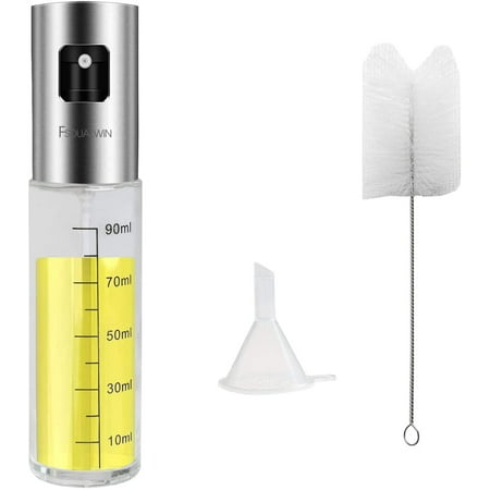 Oil Sprayer for Cooking 4 in 1， Fine Refillable Oil and Vinegar ...