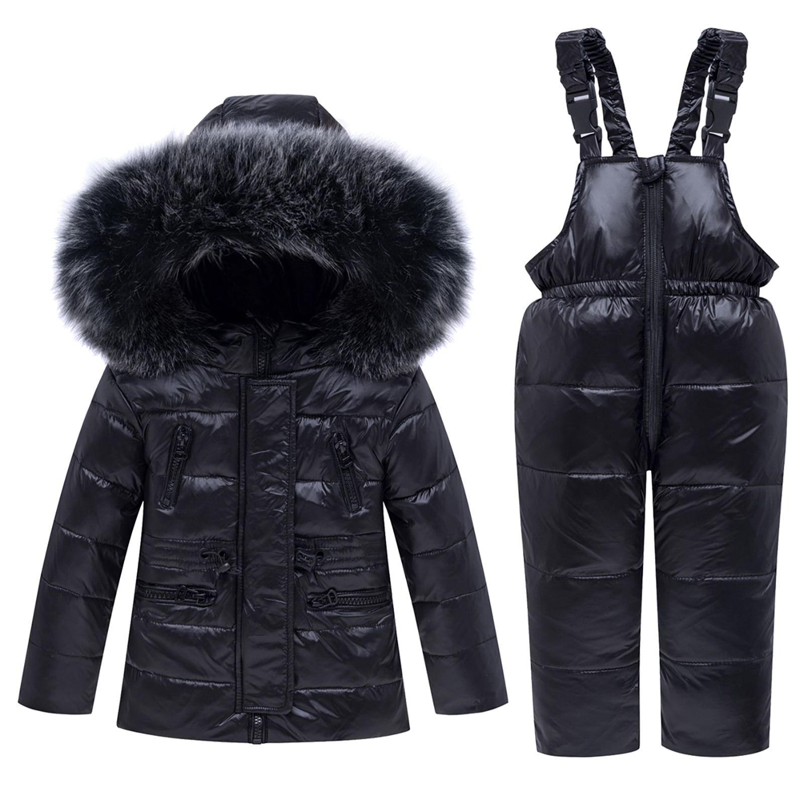 Kids Snow Suit Coerni Toddler Girls Heavyweight Insulated Snowsuit 2 ...