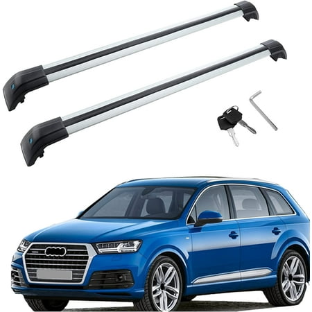 TOONM Roof Rack Cross Bars Fit for Audi Q7 2006 2007 2008-2013 2014 ...
