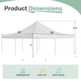 SOBREMESA 20x20ft Party Tent, Heavy Duty Canopy Tent with Carry Bags ...