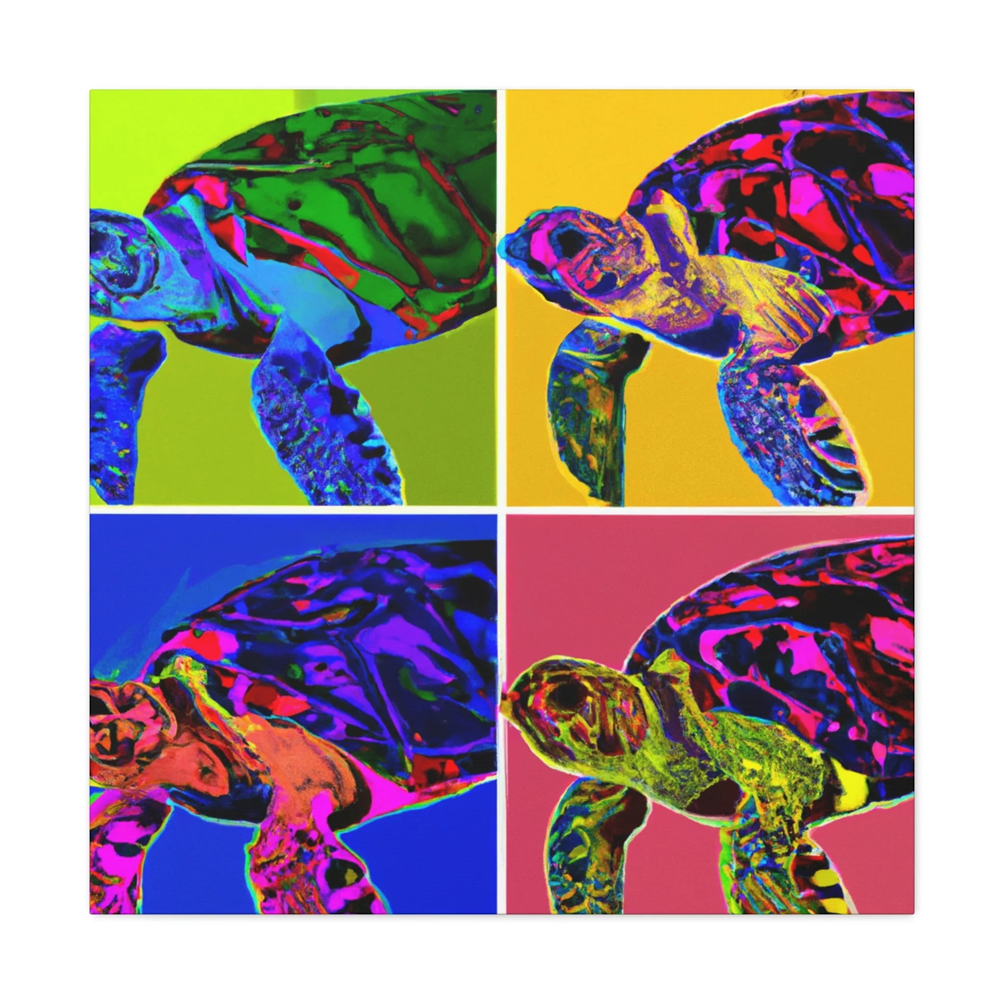 Sea Turtles Pop Art - Canvas - Walmart.com