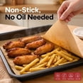 Natural Wood Pulp Parchment Paper, Pre-Cut 9×13 Inch,200 Count Non ...