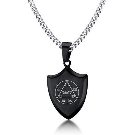 Magic Seals Amulets Spiritual Jewelry Pendent,Yeyayel for Wealth,Fame ...