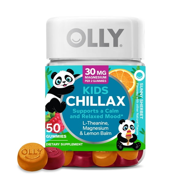 Gomitas OLLY Kids Chillax Magnesium 50 unidades | Bodega Aurrera en línea