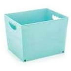 Homz Stackable Storage Bins for Kids, Set of 6, Multiple Colors ...