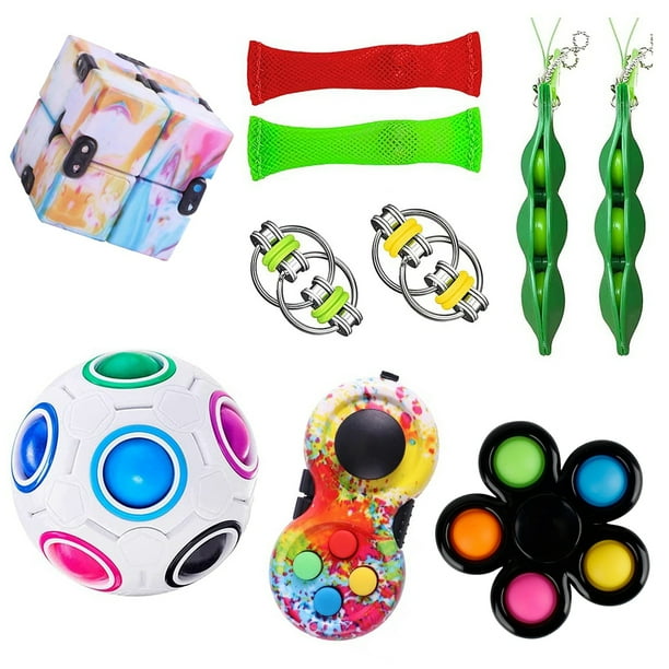 Diconna Fidget Toys Cheap Pack, Fidgetget Toys Box, Simple Dimple ...