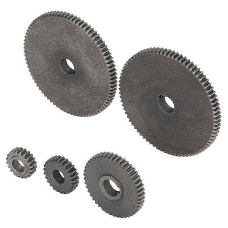 Lathe Gear,5Pcs Lathe Gear Metal Lathe Gear Kit Machine Gear Set ...