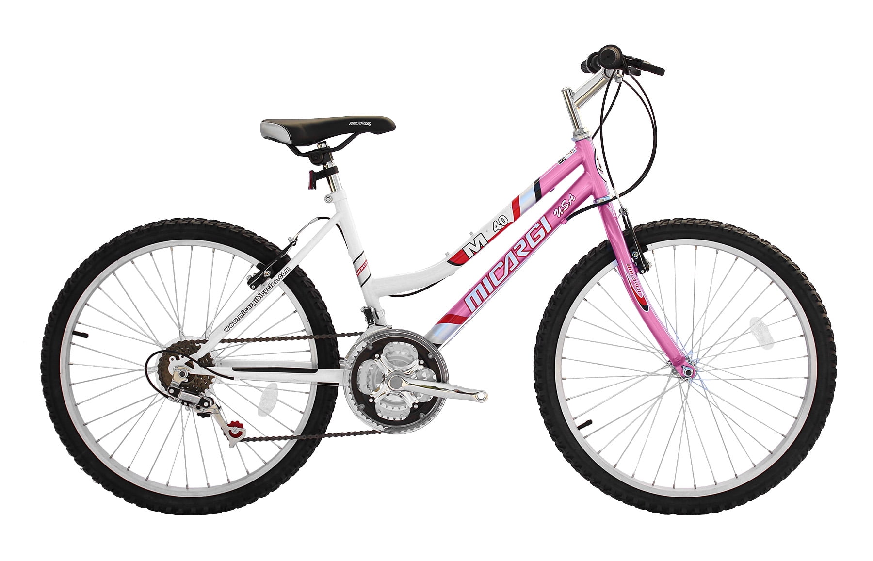 Wonder Wheels 24" Mtb 18 Speed Bicycle, Bike, Alloy Frame Alloy Rims ...