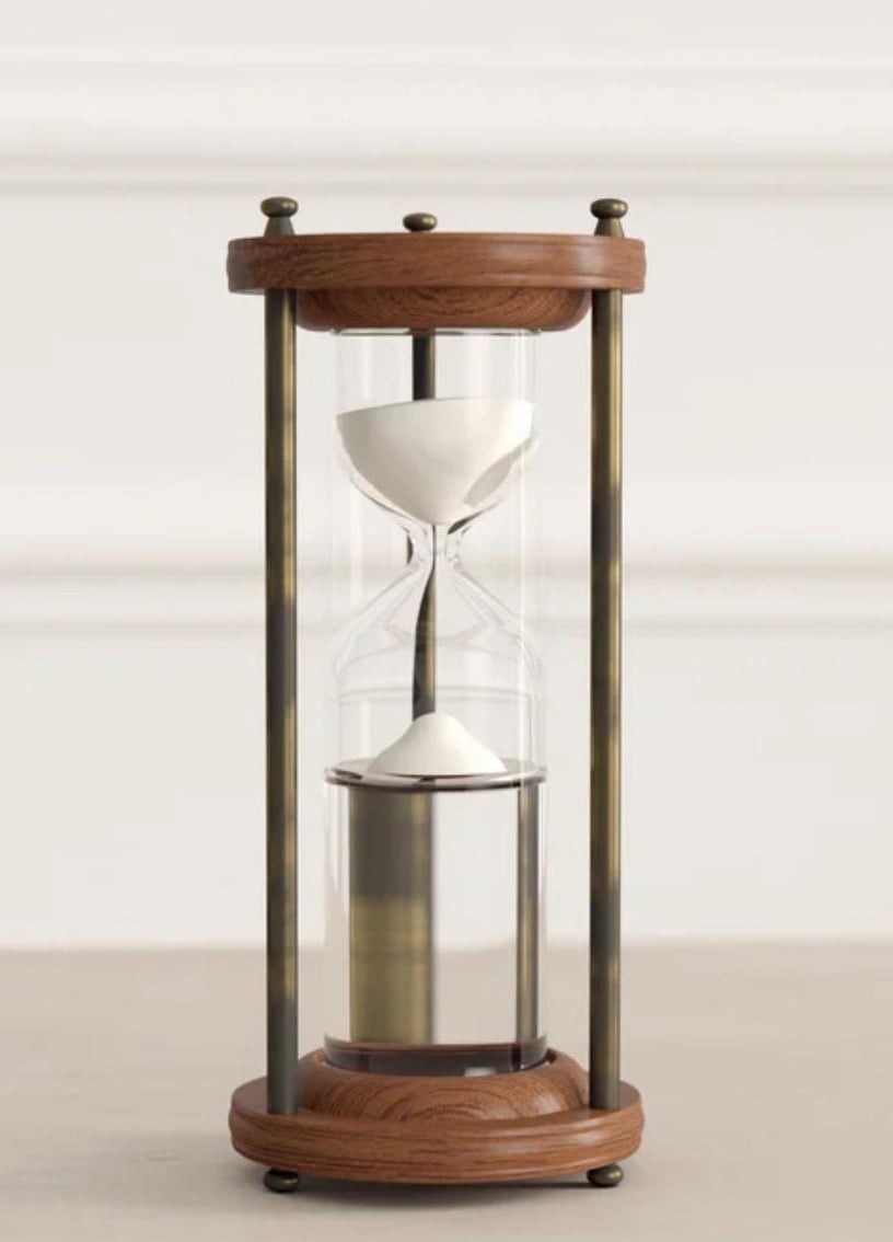 Classic Vintage Timeless Design Wooden Hourglass Water Sand Timer ...