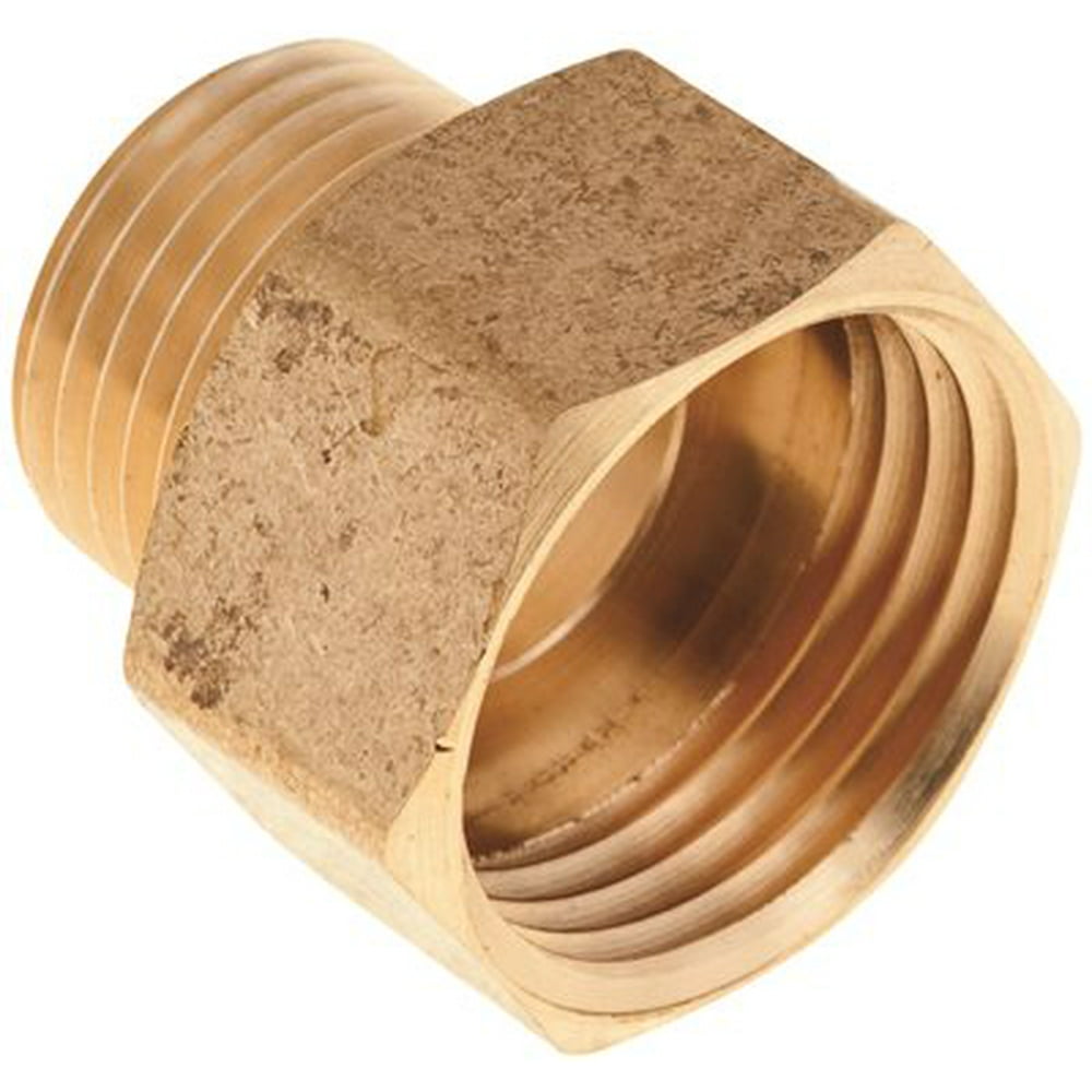 PROPLUS BRASS HOSE ADAPTER 3 4 IN FHT X 1 2 IN MIP Per 12 Each proplus-brass-hose-adapter-3-4-in-fht-x-1-2-in-mip-per-12-each