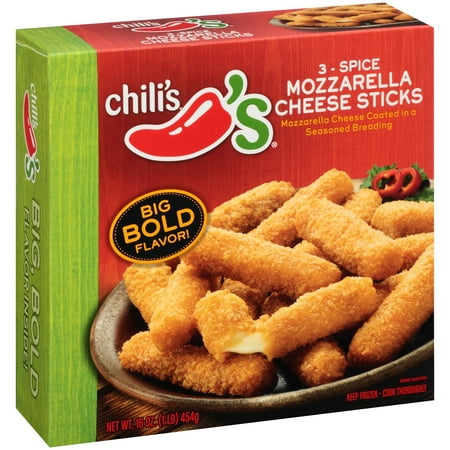 Chili's® 3-Spice Mozzarella Cheese Sticks 16 oz. Package - Walmart.com