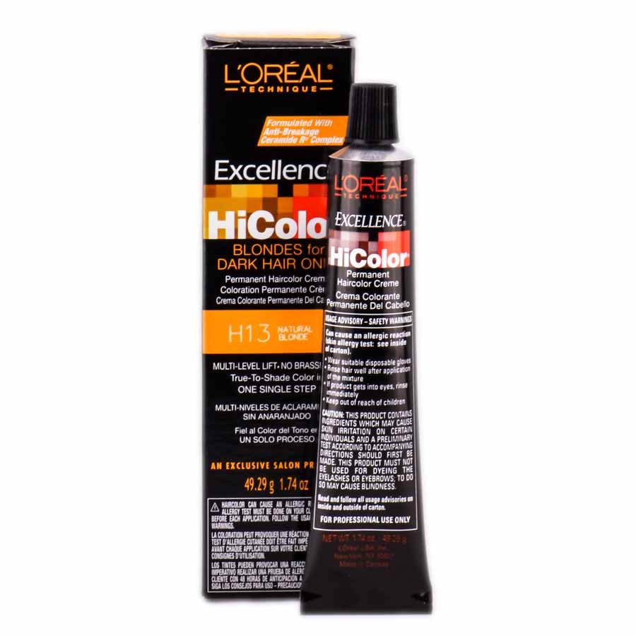 L'Oreal Excellence HiColor Natural Blonde, 1.74 oz - Walmart.com ...