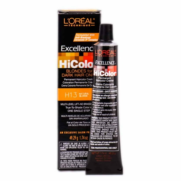 L'Oreal Excellence HiColor Natural Blonde, 1.74 oz - Walmart.com ...