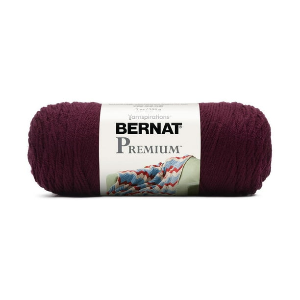 Bernat® Premium™ Yarn, Acrylic #4 Medium, 7oz/198g, 360 Yards, Acrylic ...