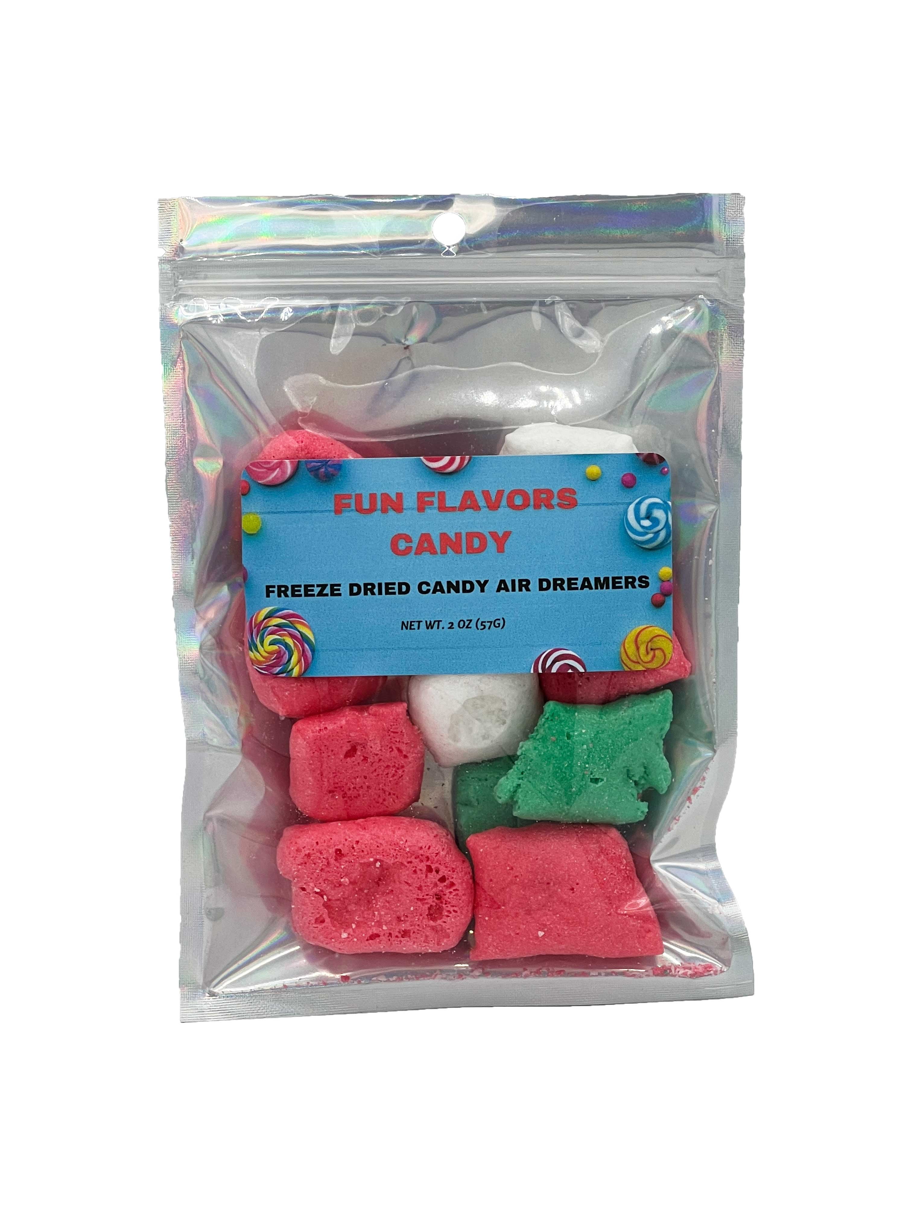 Fun Flavors Box- Freeze Dried Candy Air Dreamers Crunch Treats Assorted ...
