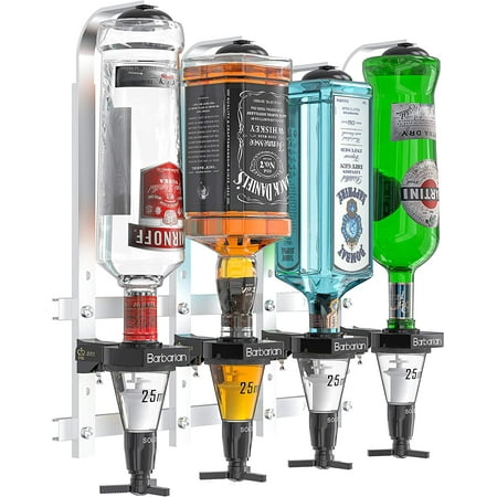 Barbarian 4/6 Bottle Optics for Home Bar - Bar Butler Shot Measure ...