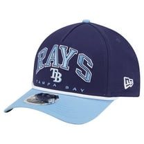 Men's New Era Black Tampa Bay Rays 9FORTY A-Frame Adjustable Hat ...