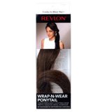 Revlon Wrap-N-Wear Ponytail, Medium Brown - Walmart.com