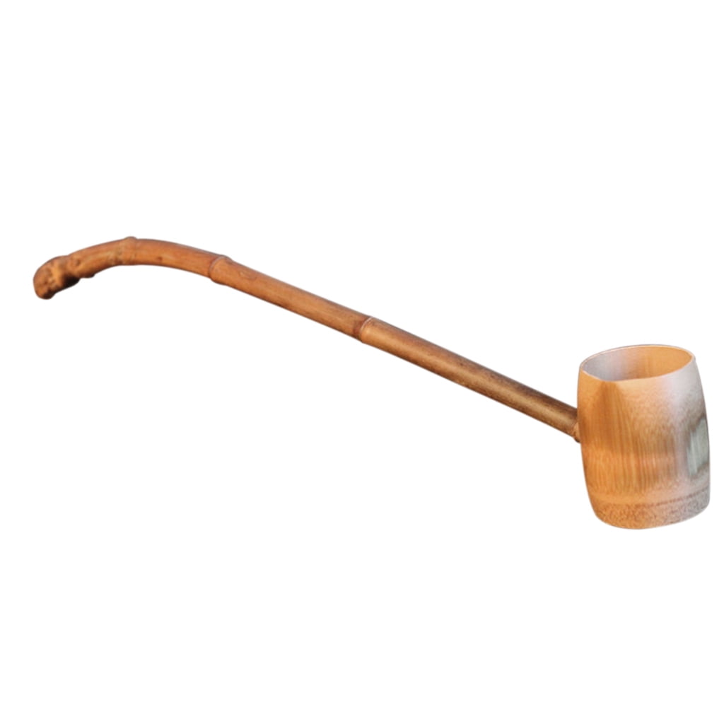Traditional Japanese Style Bamboo Water Tea Dipper Light Ladle #2 ...