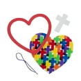 Religious Heart with Crosses Sign Craft Kit – Makes 12, Craft Kits ...