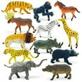 BOLEY 12 Piece Bucket of Safari Animal Figures - 9 inch figures ... BOLEY 12 Piece Bucket of Safari Animal Figures - 9 inch figures ...