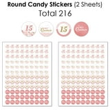 Big Dot of Happiness Mis Quince Anos - Quinceanera Sweet 15 Birthday ...