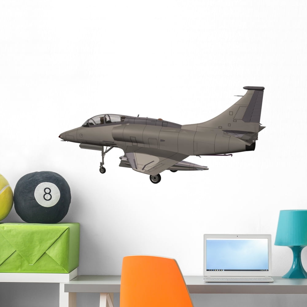 Jet Wall Decal Sticker by Wallmonkeys Vinyl Peel and Stick Graphic (36 ...