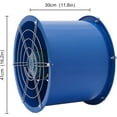 16-Inch Explosion-Proof Axial Ventilation Fan, 370W High-Velocity ...