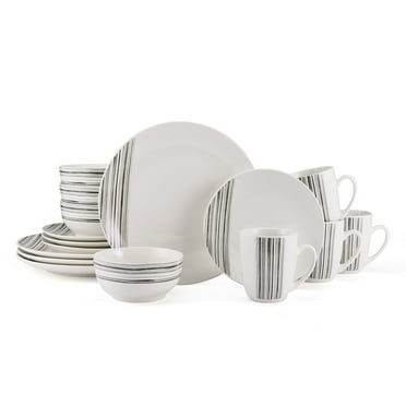 Studio Nova Porcelain Alexis 18-Piece Dinnerware Set - Walmart.com