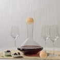 2Pieces Wine Bottle Stoppers Seal Wine Bottle Caps Cork Texture Sealing ...