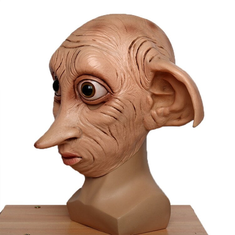 Máscara de látex Harry Potter Dobby Elf BANYUO Cosplay Halloween ...