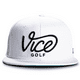 Vice Golf Hat Crew Cap, White Adjustable Size - Walmart.com