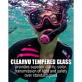 TUSA Sport Adult Serene Mask and Dry Snorkel Combo, with Reusable ...