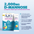 AZO D-Mannose Urinary Tract Health Ready-to-Mix Supplement, Supports ...