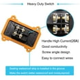 Lei Song IP67 Waterproof Inline Cord Switch 12V DC 20A DPST 4Pin 2 ... Lei Song IP67 Waterproof Inline Cord Switch 12V DC 20A DPST 4Pin 2 ...