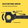 TYHREF-Spud Ratchet Wrench with Hammer Head, 3/4" x 7/8" Dual End ...