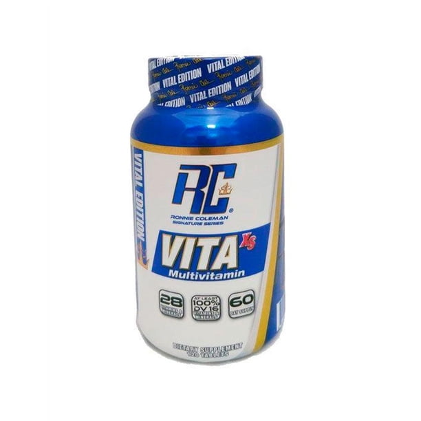 Multivitaminico Ronnie Coleman Vita Xs 120 Tabletas | Bodega Aurrera en ...