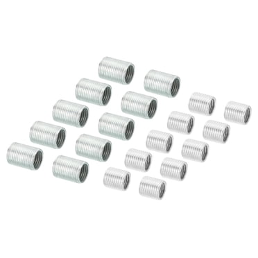 Uxcell M10 to M6 Thread Adapters Sleeve Reducing Nut 10mm Screw Pipe ...