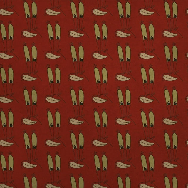 SpongeBob Mr. Krabs Face Premium Kraft Roll Gift Wrap Wrapping Paper ...