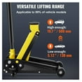 3 Ton Floor Jack - Low Profile Hydraulic Jack with Long Handle ...